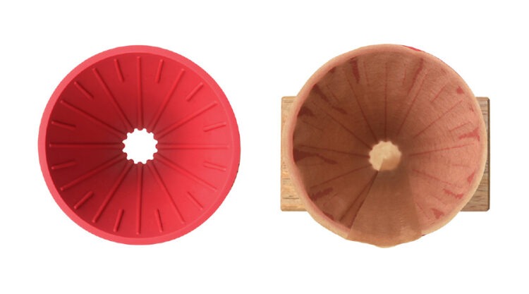 리버스 케이브 드리퍼 홀더 세트 - RIVERS 커피 푸어오버 세트 - 레드